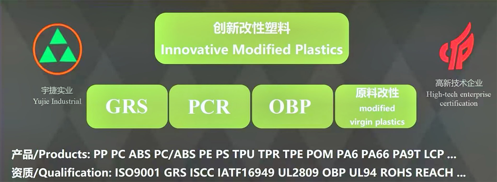 FAQ | Yujie PCR Manufacturer & Certified Recycled Plastic Factory